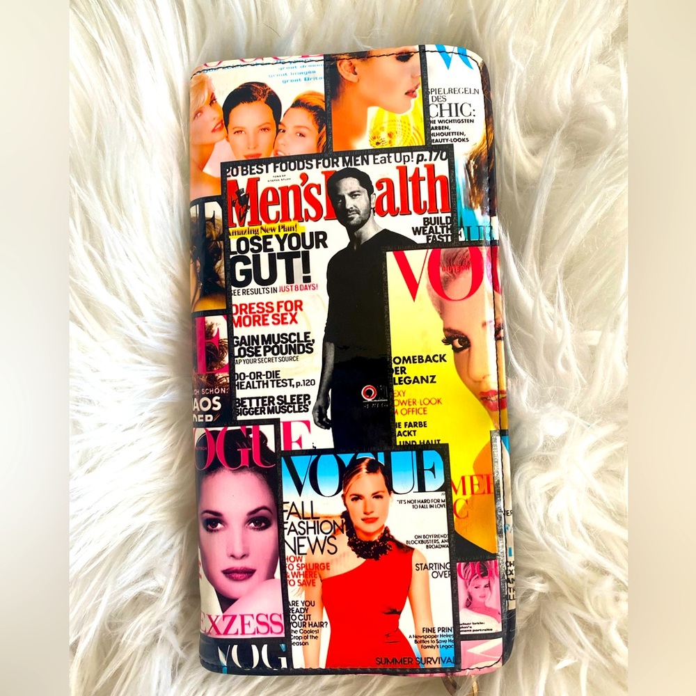 Unbranded 90s/00 Vogue Magazine Cover Wallet - Gem